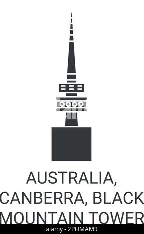 Australia, Canberra, Old Parliament House travel landmark vector illustration Stock Vector Image ...