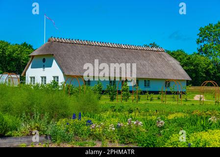 Kitchen garden at Grasten Palace in Denmark Stock Photo - Alamy