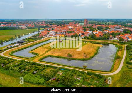 Panorama view of Ribe castle in Denmark Stock Photo - Alamy
