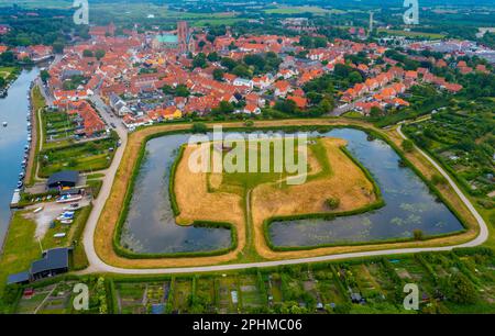 Panorama view of Ribe castle in Denmark Stock Photo - Alamy