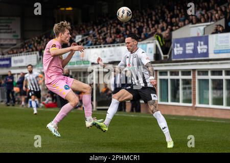 Hereford Football Club player Miles Storey during a Vanarama National ...