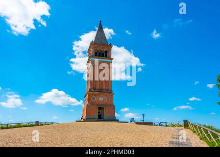 Himmelbjerget lookout tower in Denmark Stock Photo - Alamy
