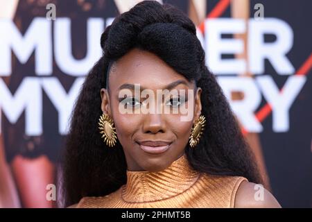 Zurin Villanueva arrives at the Netflix's MURDER MYSTERY 2 Los Angeles ...