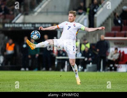 Kevin De Bruyne of Belgium controls the ball during a FIFA Men’s World ...