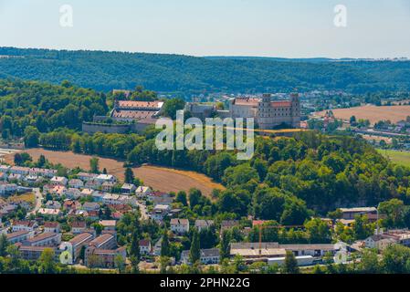 Willibaldsburg castle in German town Eichstätt Stock Photo - Alamy