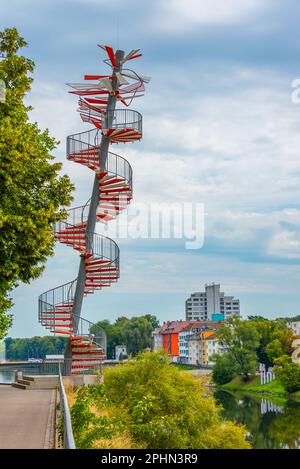 Berblinger Turm in German town Ulm Stock Photo - Alamy