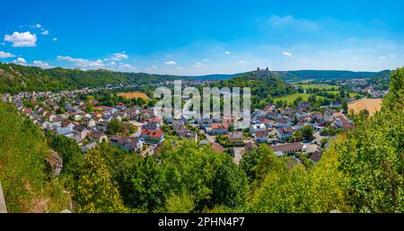 Willibaldsburg castle in German town Eichstätt Stock Photo - Alamy