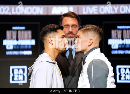 Kane Baker during a press conference at Trinity House, London. Picture ...