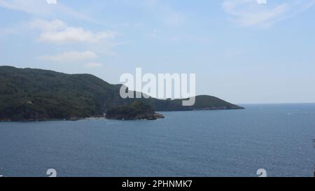 Greece, Corfu Mountain and Sea Life Stock Photo - Alamy