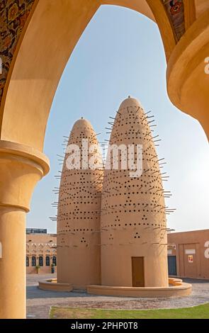 Architectural detail, Katara Mosque, Katara Cultural Village, Doha ...