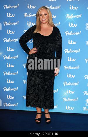 Josie Gibson attends ITV Palooza 2025 at the Barbican Centre in London ...