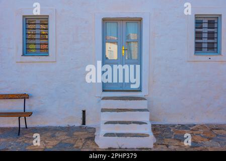 Prophet Elias Monastery at Hydra island in Greece Stock Photo - Alamy