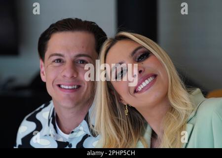 Venezuelan-American influencer, singer and model Lele Pons, pose for a ...
