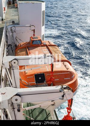 Puerto del Rosario, Spain; March 29th 2023: Sperry Marine radar antenna ...