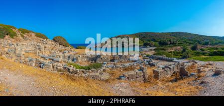Ruins of ancient city Itanos at Greek island Crete Stock Photo - Alamy