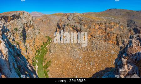 View of Zakros Gorge at Greek island Crete Stock Photo - Alamy