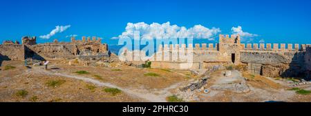 Larissa castle near greek town Argos Stock Photo - Alamy