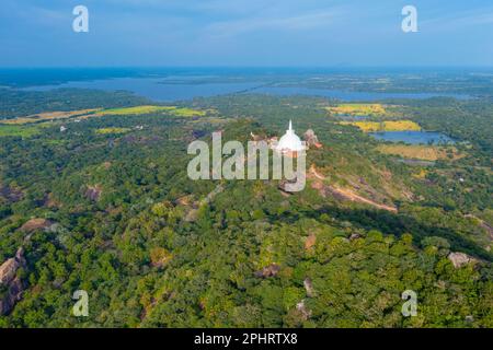 Aerial view of Mihintale buddhist site in Sri Lanka Stock Photo - Alamy