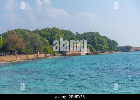 Fort Frederick overlooking Trincomalee at Sri Lanka Stock Photo - Alamy