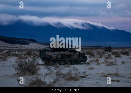 A modernized M2A4 Bradley Fighting Vehicle, assigned to the "Spartan ...