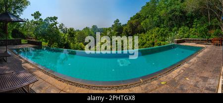 Pool overlooking cinnamon fields at Mirissa Hills, Sri Lanka Stock ...