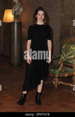Rome, Italy. 29th Mar, 2023. French actress Rebecca Marder attends the ...
