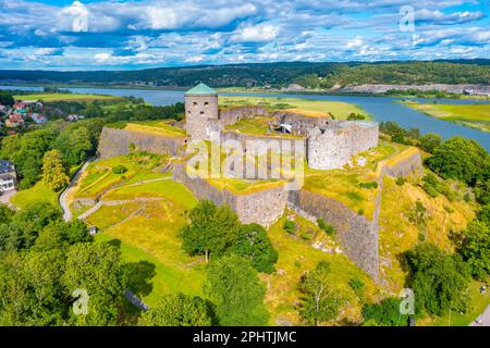 Aerial view of Bohus Fortress in Sweden Stock Photo - Alamy