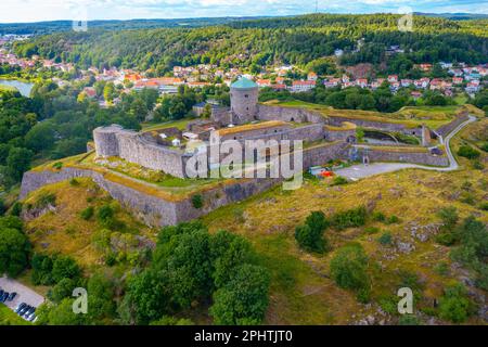Aerial view of Bohus Fortress in Sweden Stock Photo - Alamy