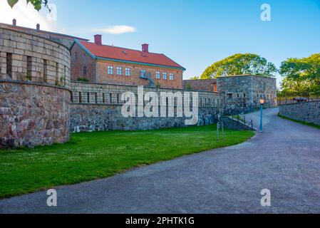 Carlsten fortress in Swedish town Marstrand Stock Photo - Alamy