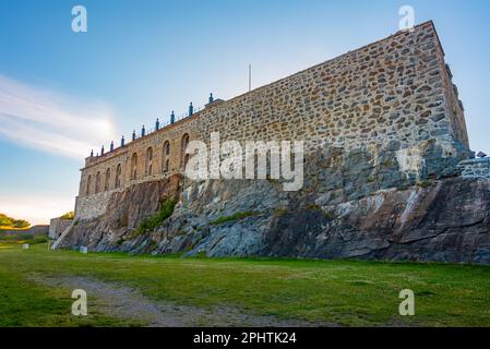 Carlsten fortress in Swedish town Marstrand Stock Photo - Alamy