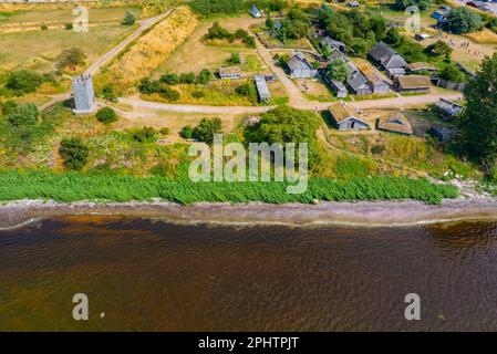 Aerial view of Foteviken museum in Sweden Stock Photo - Alamy