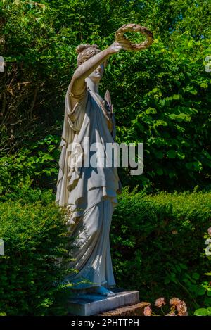 Gardens at Solliden palace in Sweden Stock Photo - Alamy
