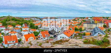 Panorama view of Swedish town Lysekil Stock Photo - Alamy