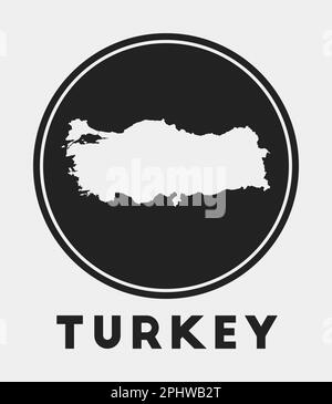 Turkey flag icon logo design vector template Stock Vector Image & Art ...