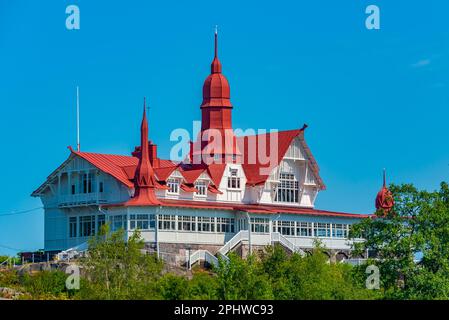 Valkosaari inhabited island in the Helsinki bay in Finland Stock Photo ...