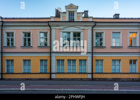 Colorful residential houses in Vaasa, Finland Stock Photo - Alamy