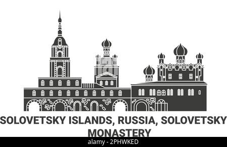 Russia, Solovetsky Islands, Solovetsky Monastery, travel landmark ...