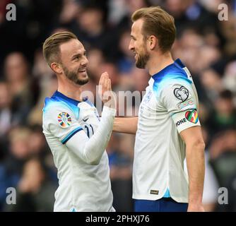 England's Kane James celebrates scoring their sides first try of the ...