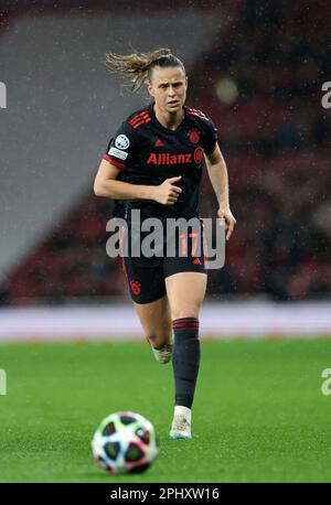 Klara BUHL of Bayern Munich during the UEFA Women's Champions League ...