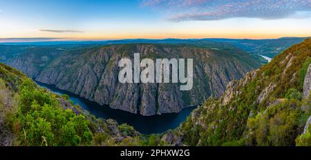 Balcones de Madrid viewpoint over river Sil in Spain Stock Photo - Alamy