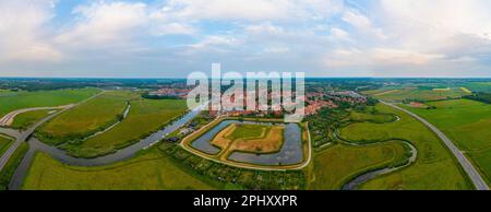 Panorama view of Ribe castle in Denmark Stock Photo - Alamy
