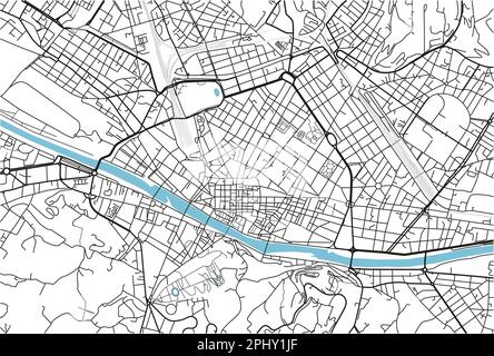 Vector city map of Florence with well organized separated layers Stock Vector Image & Art - Alamy