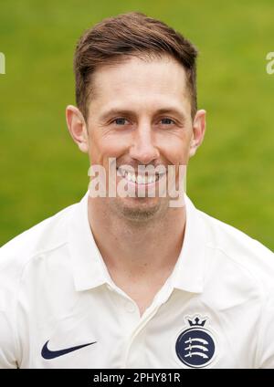 Middlesex's John Simpson during the media day at Lord's Cricket Ground ...