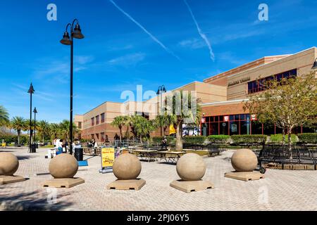 Orlando Florida,UCF University of Central Florida campus entrance sign ...