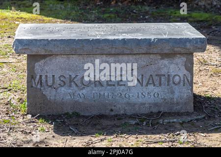 Muskogee, Oklahoma - The Five Civilized Tribes Museum. The museum tells ...