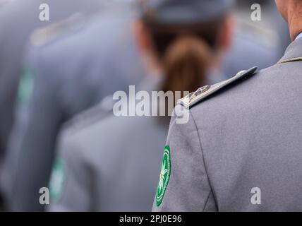 Handover roll call German Field Army in Nymphenburg Palace, Bavaria ...