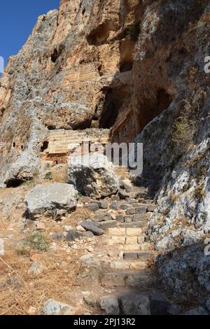 "The Fortress" cave-fortress - Hike along the Cliffs of Arbel Nature ...