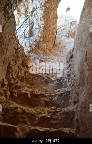 "The Fortress" cave-fortress - Hike along the Cliffs of Arbel Nature ...