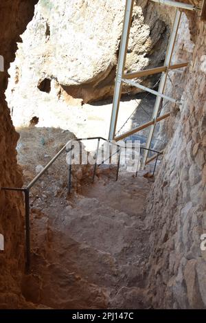 "The Fortress" cave-fortress - Hike along the Cliffs of Arbel Nature ...