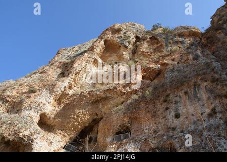 Refuge Caves - Hike along the Cliffs of Arbel Nature Reserve neat ...